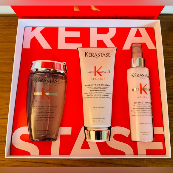 Kerastase | Hair | Kerastase Paris Genesis Trio Gift Set Limited Edition Fortify Weakened Hair ...